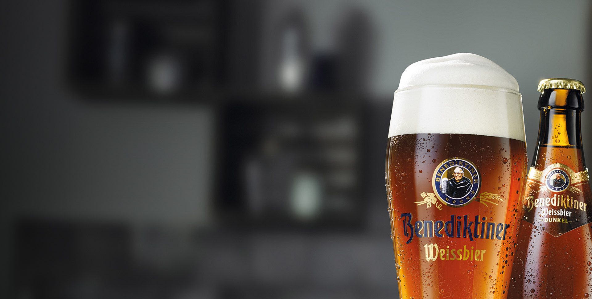 Benediktiner Weissbier Dunkel: Benediktiner Weissbier